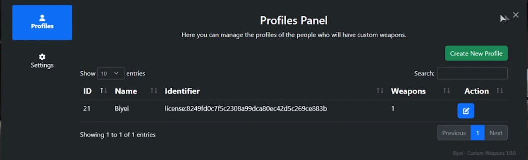 🔫 Custom Vip Weapons [ESX][QBCore] - In Game Create Weapon for Player ...