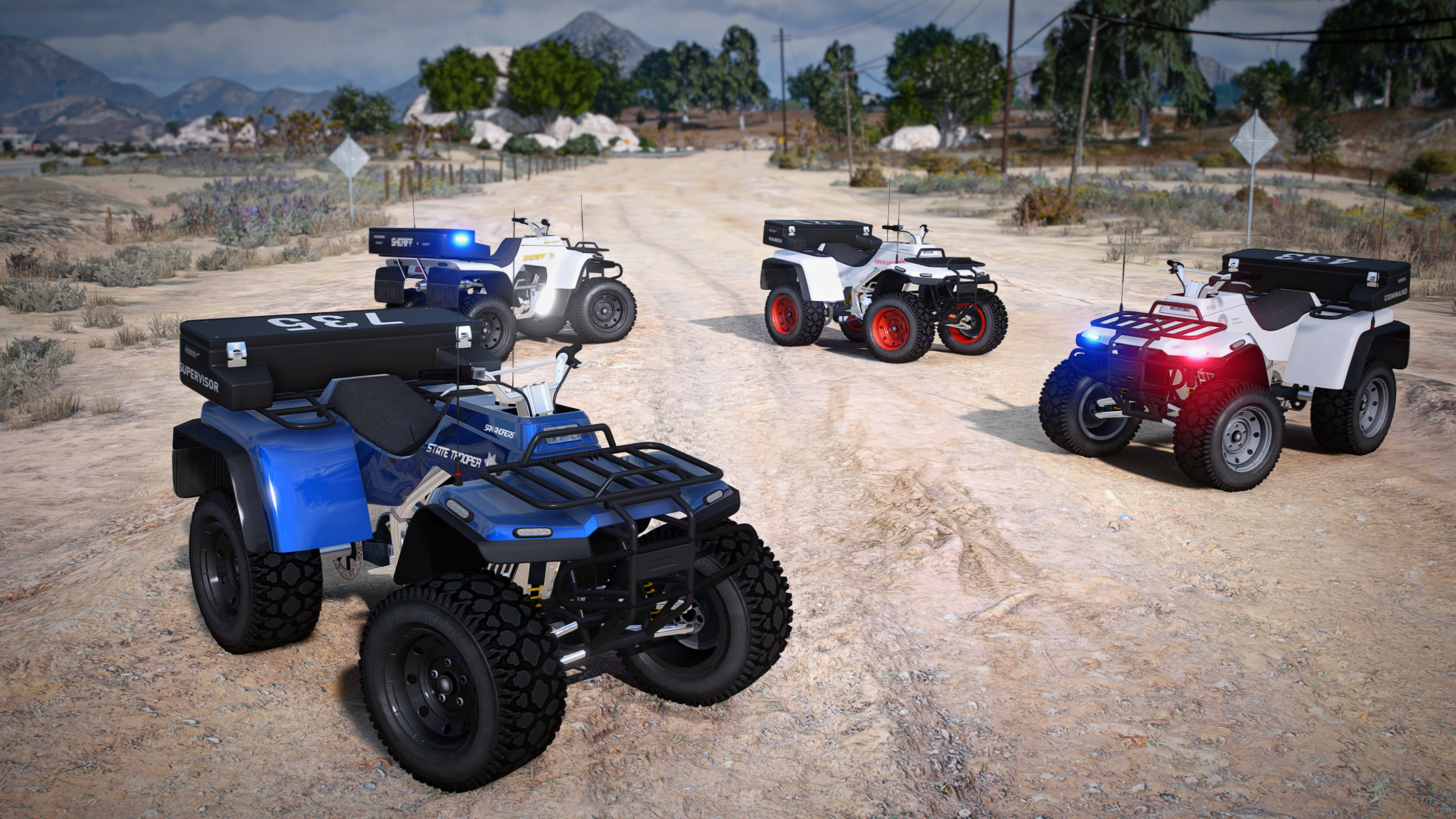 Lore-Friendly Emergency Blazer ATV - FiveM Releases - Cfx.re Community