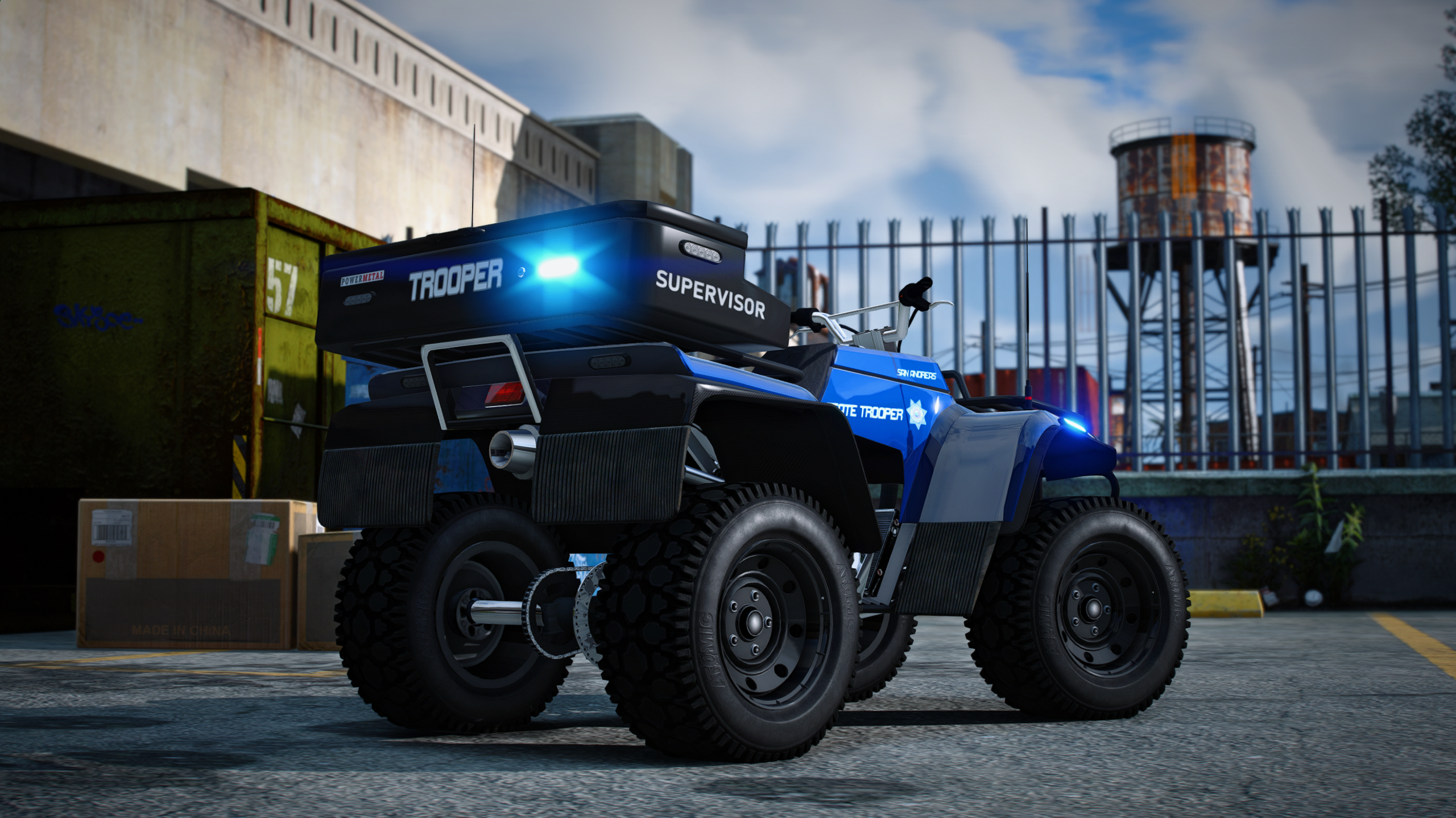 Lore-Friendly Emergency Blazer ATV - FiveM Releases - Cfx.re Community