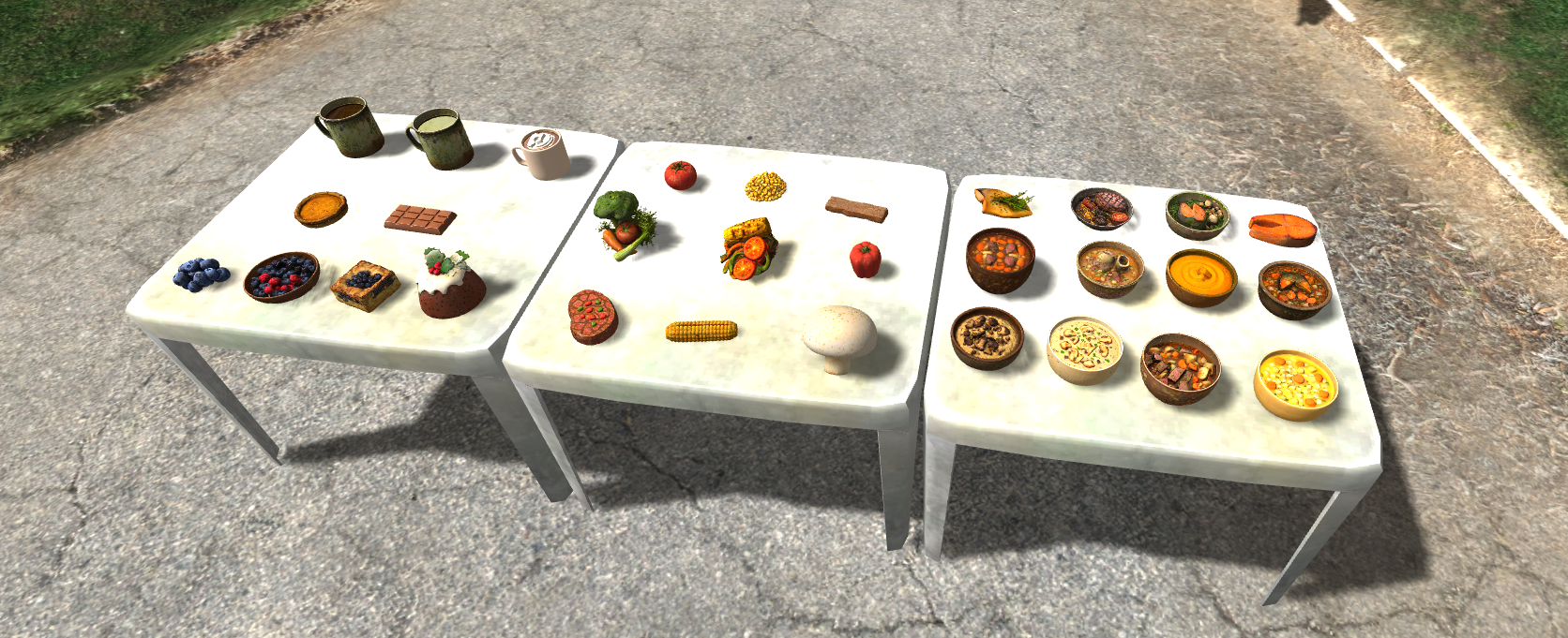 Nexus Mods · Adjustable Food Prop Pack
