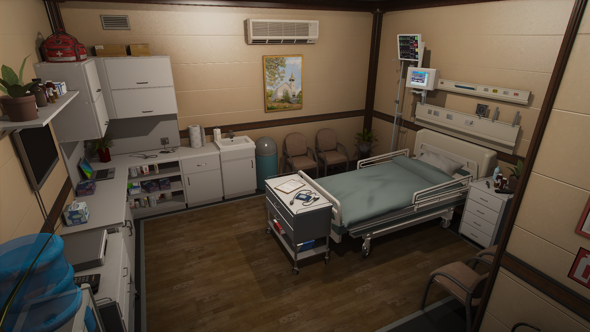 Neonix3D | Sheriff Station & Hospital - Sandy