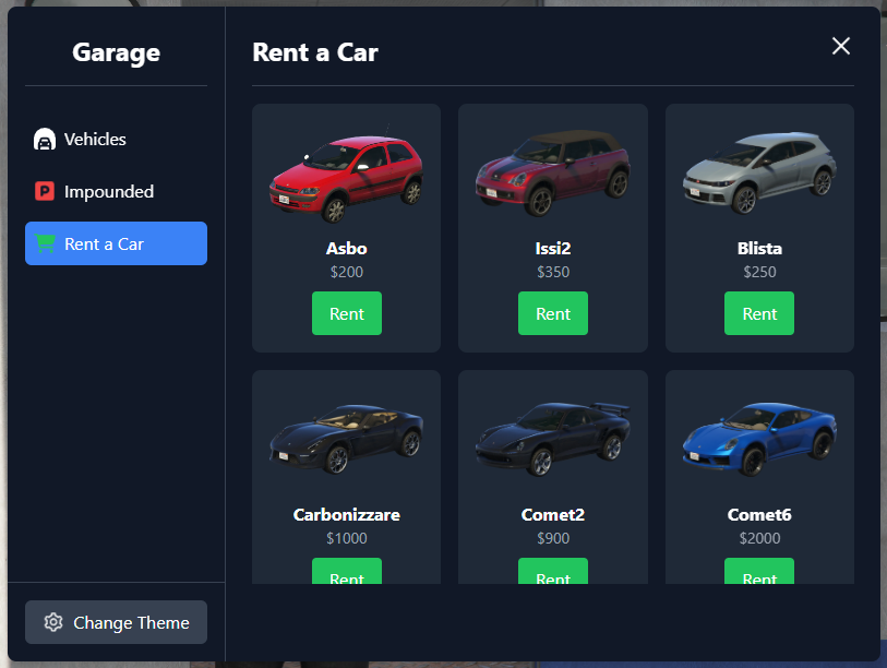 HRScripts Development · HRGarages