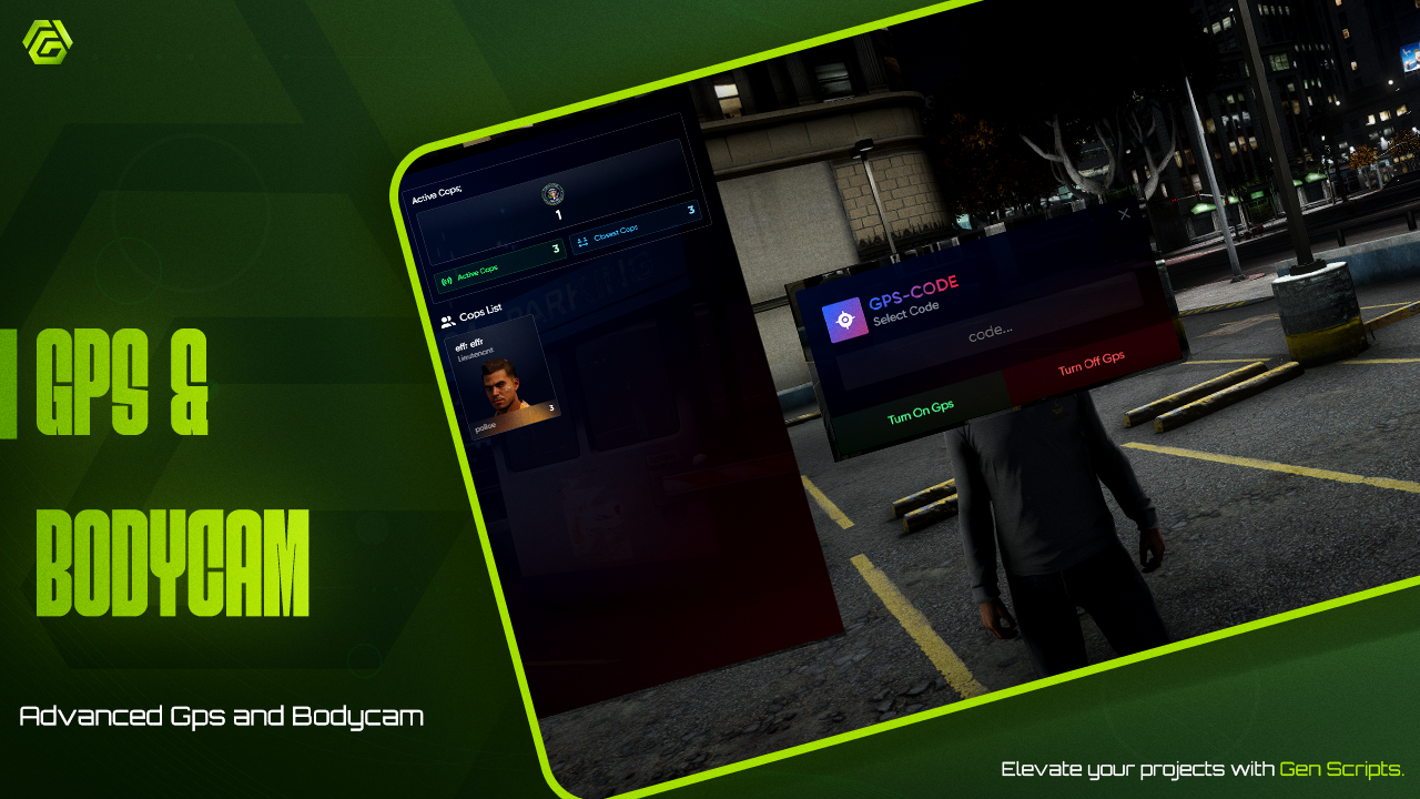GenScripts | FREE | GEN Gps & Bodycam | Escrow