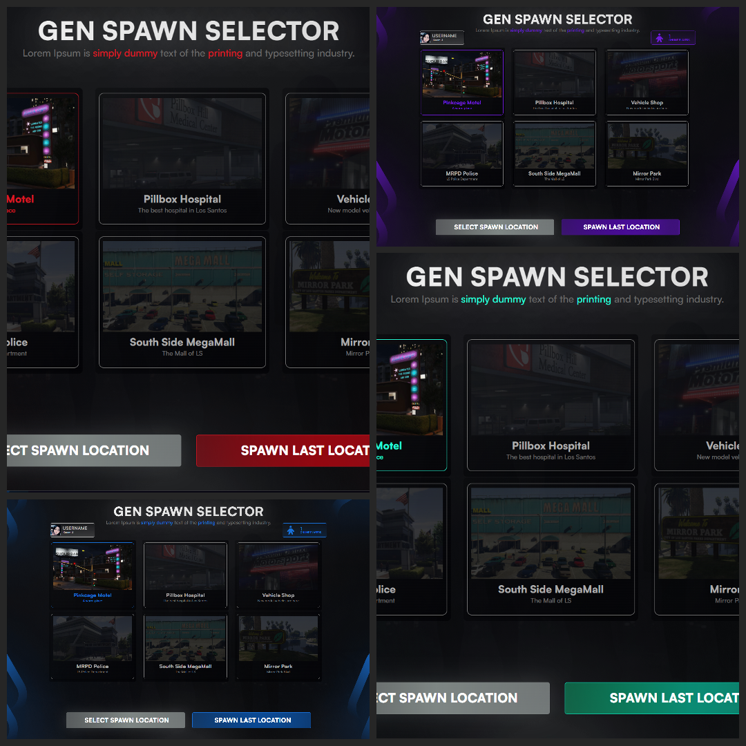 GenScripts | GEN Spawn Selector | Open Source