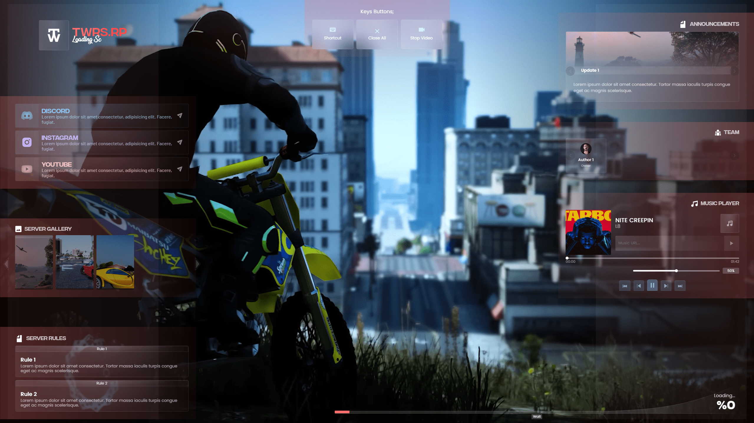 GenScripts | GEN Loading Screen | Escrow