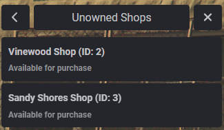 Possible' Scripts · Possible Player Owned Shops [QBX/QB/ESX]