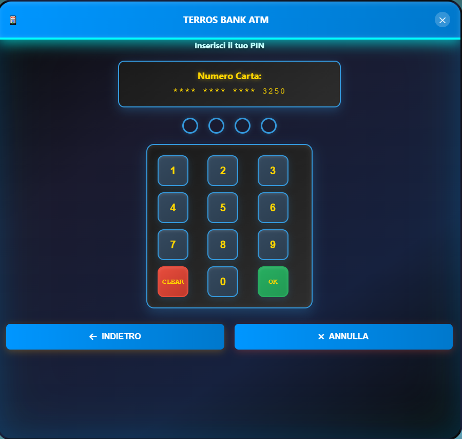 Terro's Store | Terros Bank System