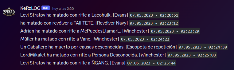 KeRz Scripts | Discord Death Logs
