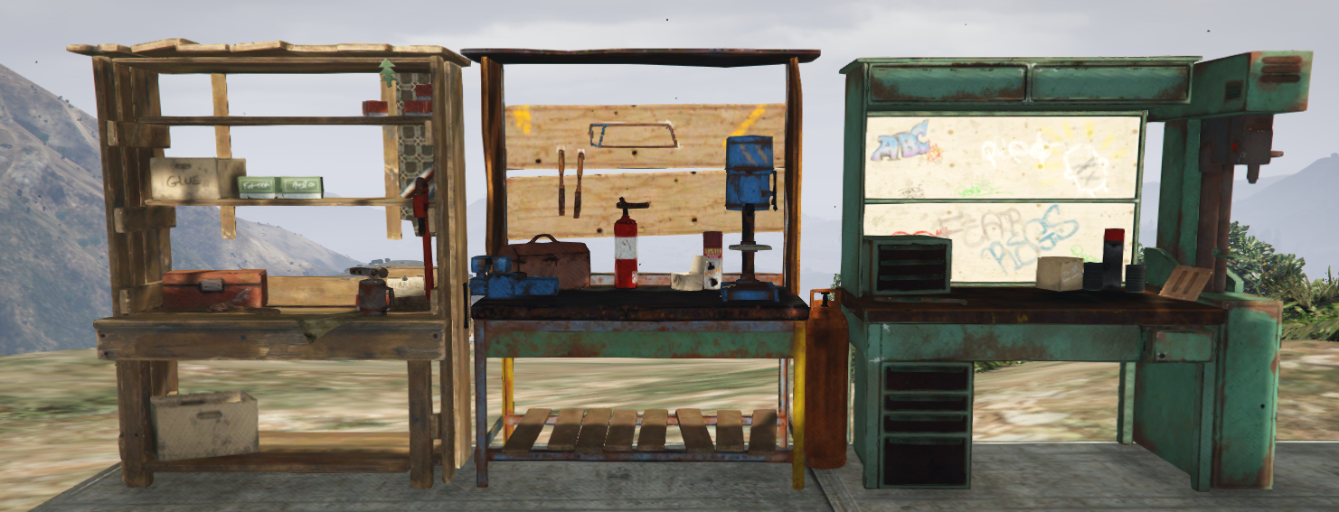 DiamondStore | Props - Pack Workbench Rust-FiveM