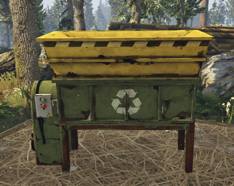 DiamondStore | Props - Recycler Rust-FiveM