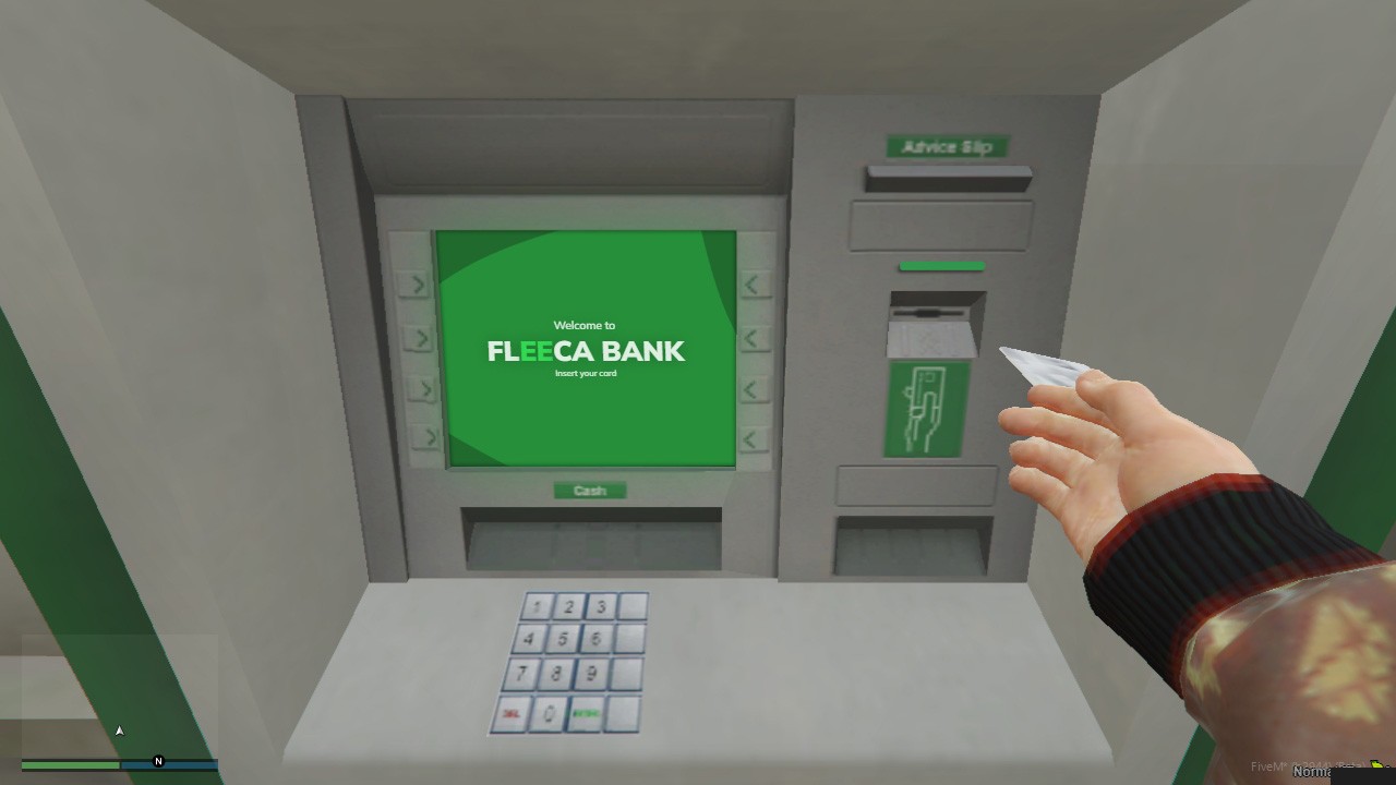 Nevera Development · [ESX/QB/SDL] Realistic ATM