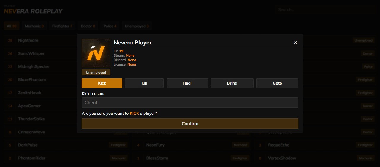 Nevera Development · [ESX] Advanced Scoreboard