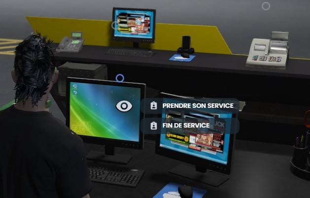 BoubeuR Scripts | ESX duty fivem script using target and ox_lib