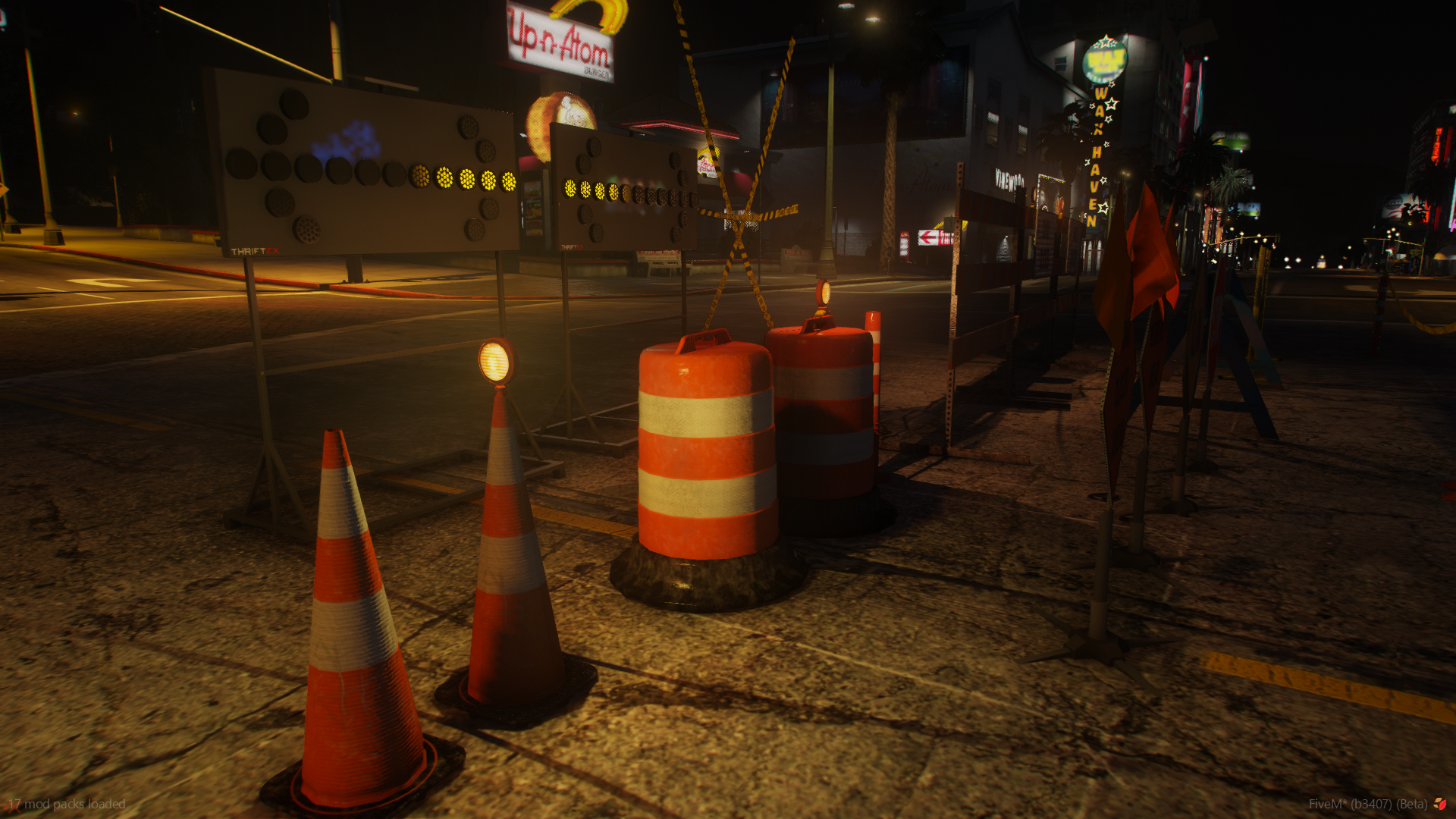 Seal Shop · Dynamic police & traffic props pack