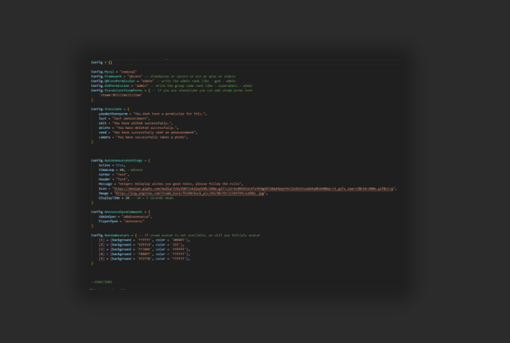 Uniqers Scripts | uniqers-announces [ESX/OLDESX] ESCROW