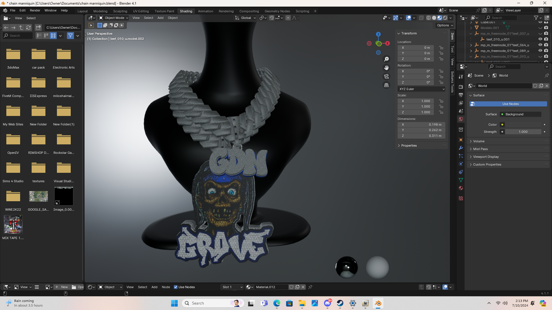 LMB CUSTOMS | 51 CHAINS, CHAIN PACK