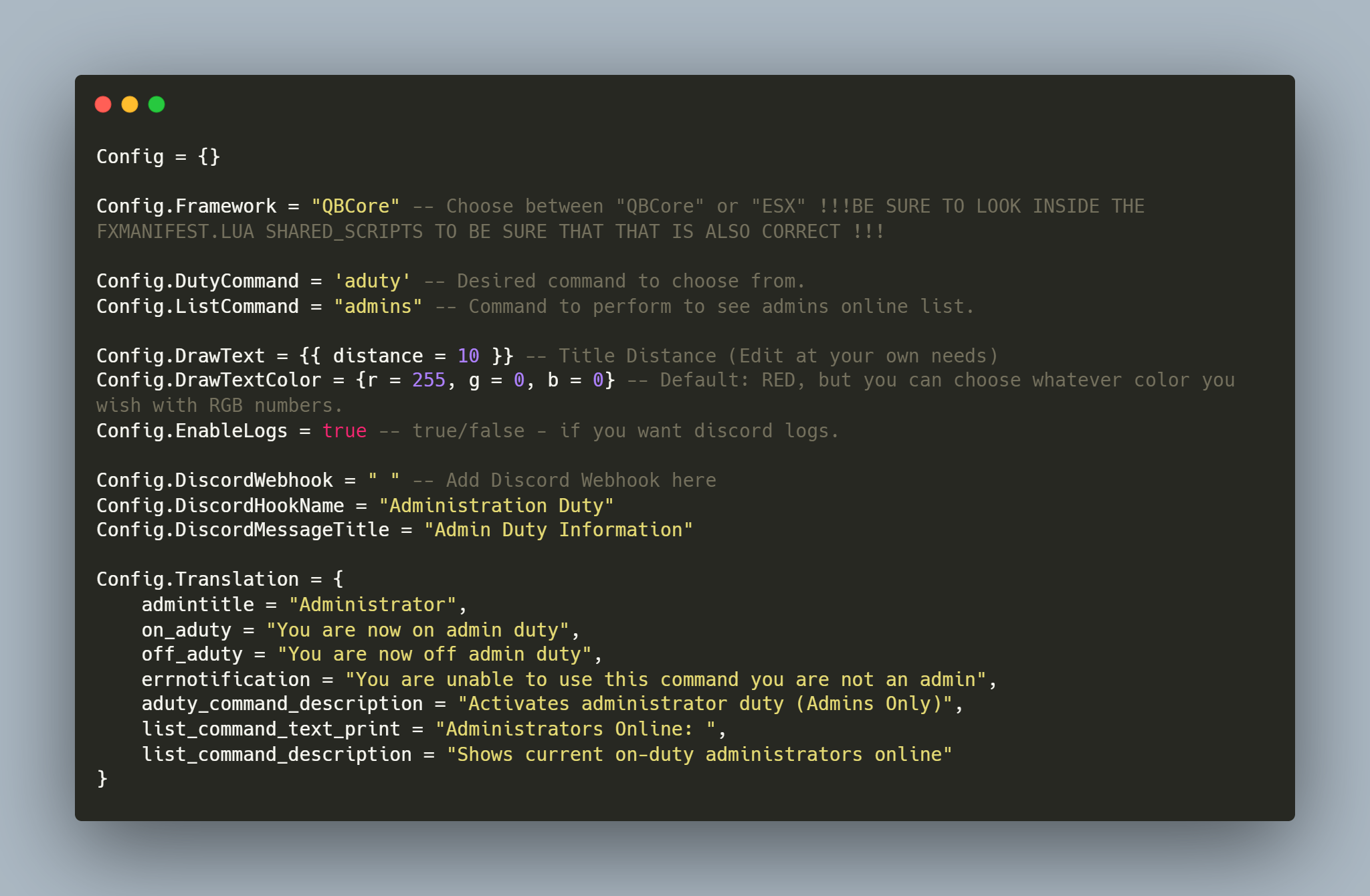 Orel5M · Advanced Admin Duty [ESX]