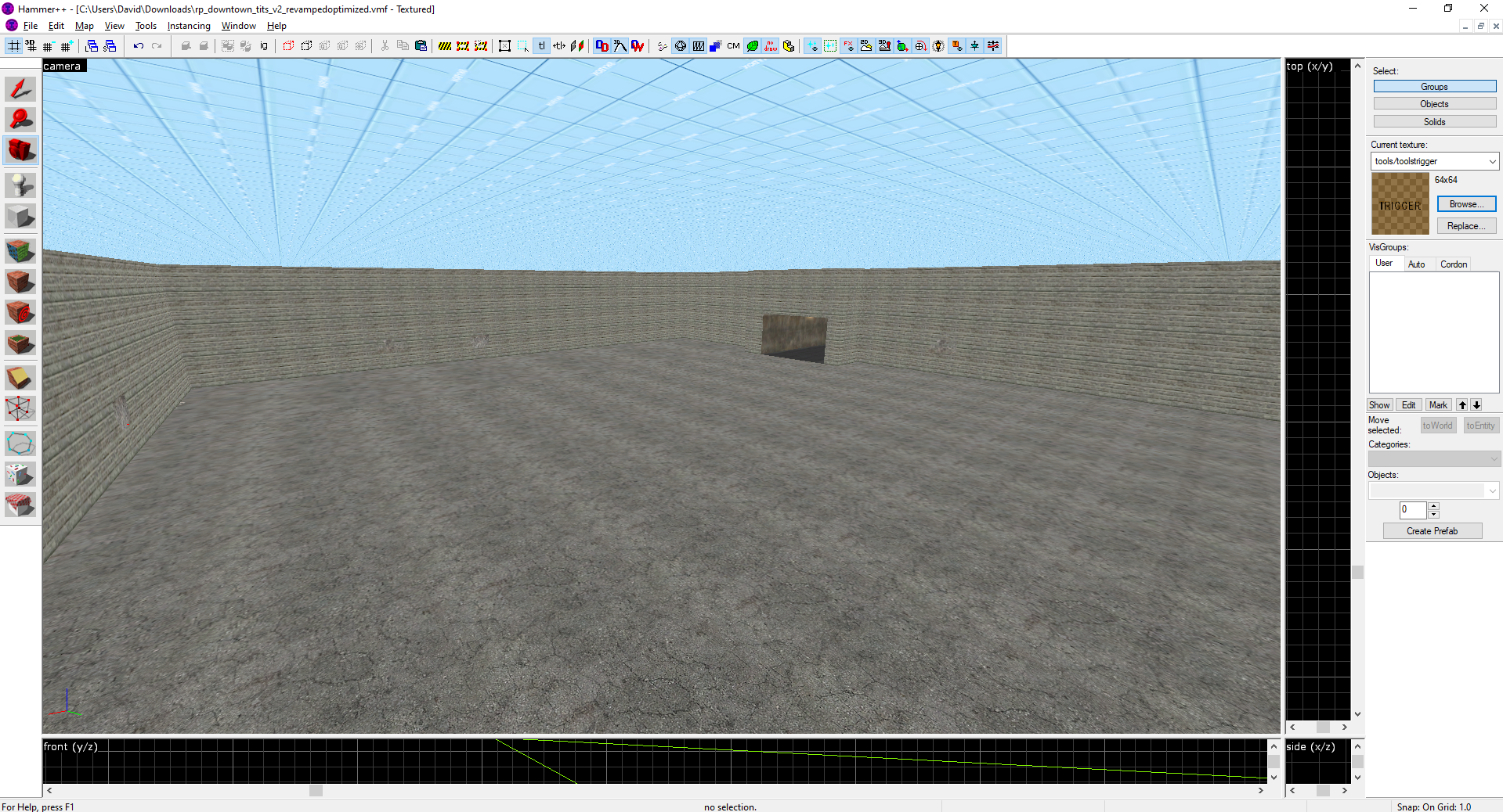 David Addons & Maps Discord | Optimized Downtown map v1 (BSP File)