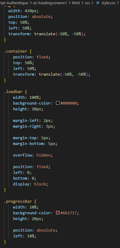 EzDéveloppement | FiveM Script's · Ez-LoadingScreen V1 💻