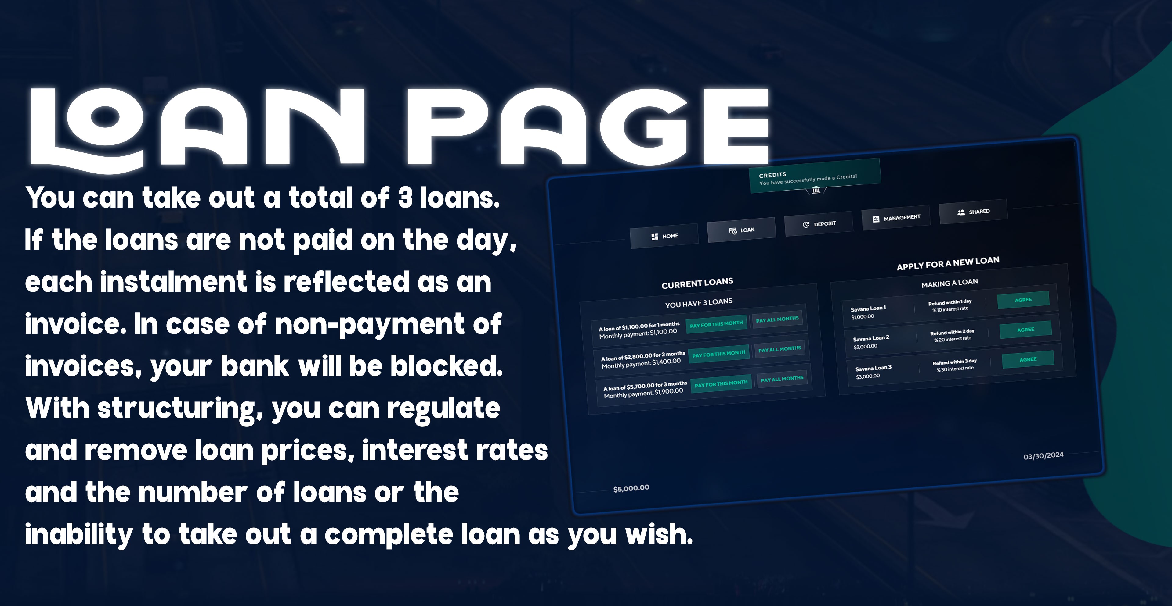 Savana | Savana Banking Escrowed
