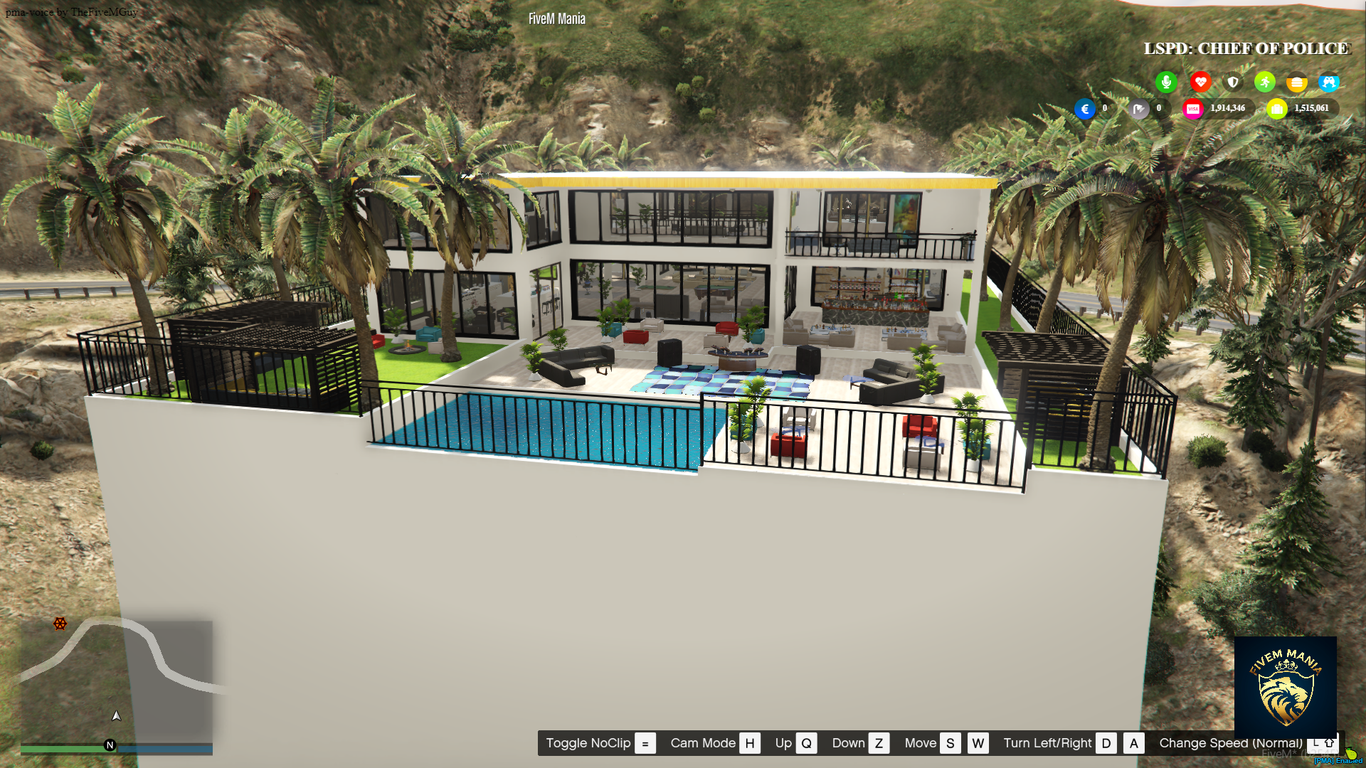 FiveM Mania · White Modern Mansion