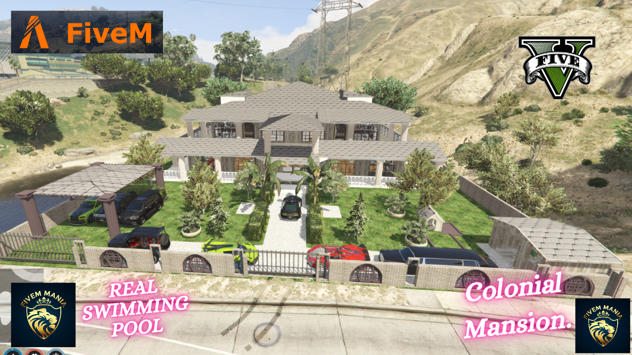 FiveM Mania · Colonial Mansion MLO.