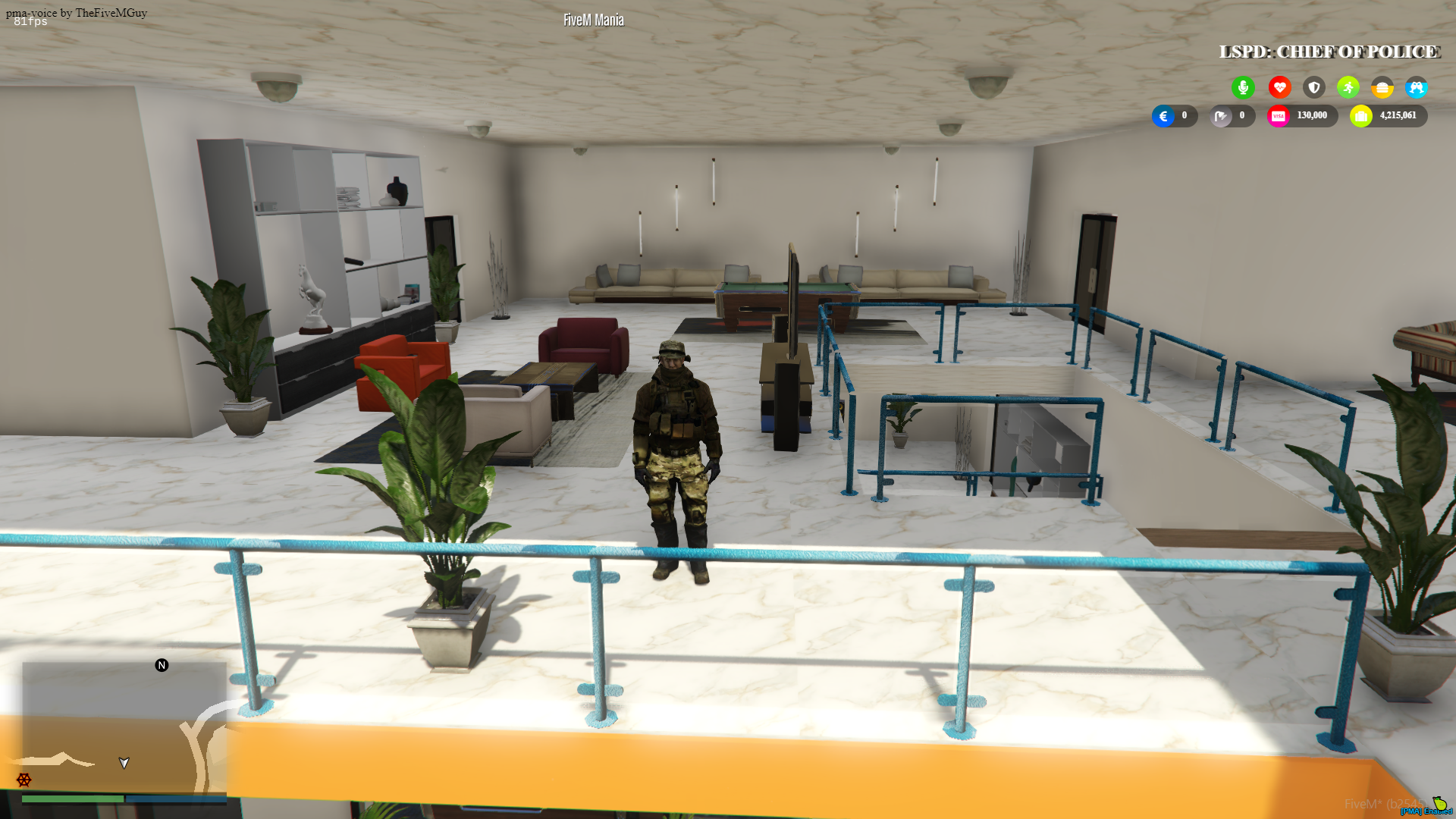 FiveM Mania · Paradise Mansion MLO.