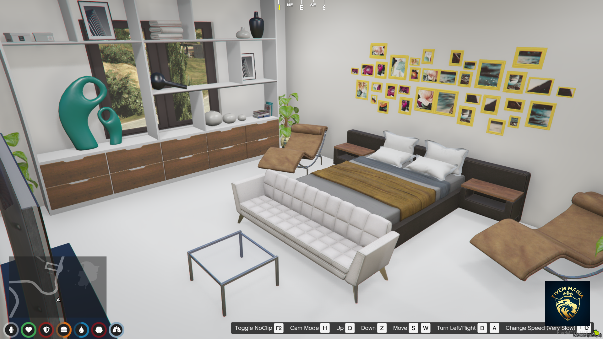 FiveM Mania · Brick Mansion MLO.