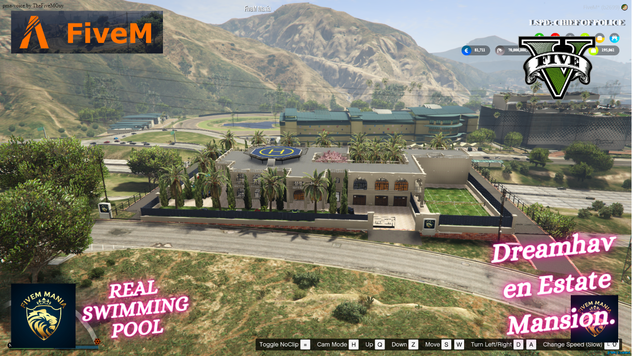 FiveM Mania · Dreamhaven Estate Mansion