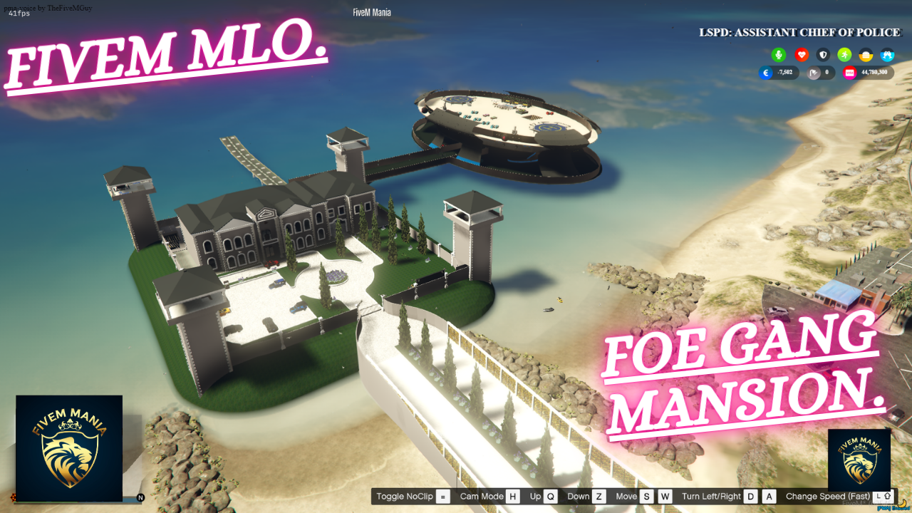 FiveM Mania · FOE Gang Mansion