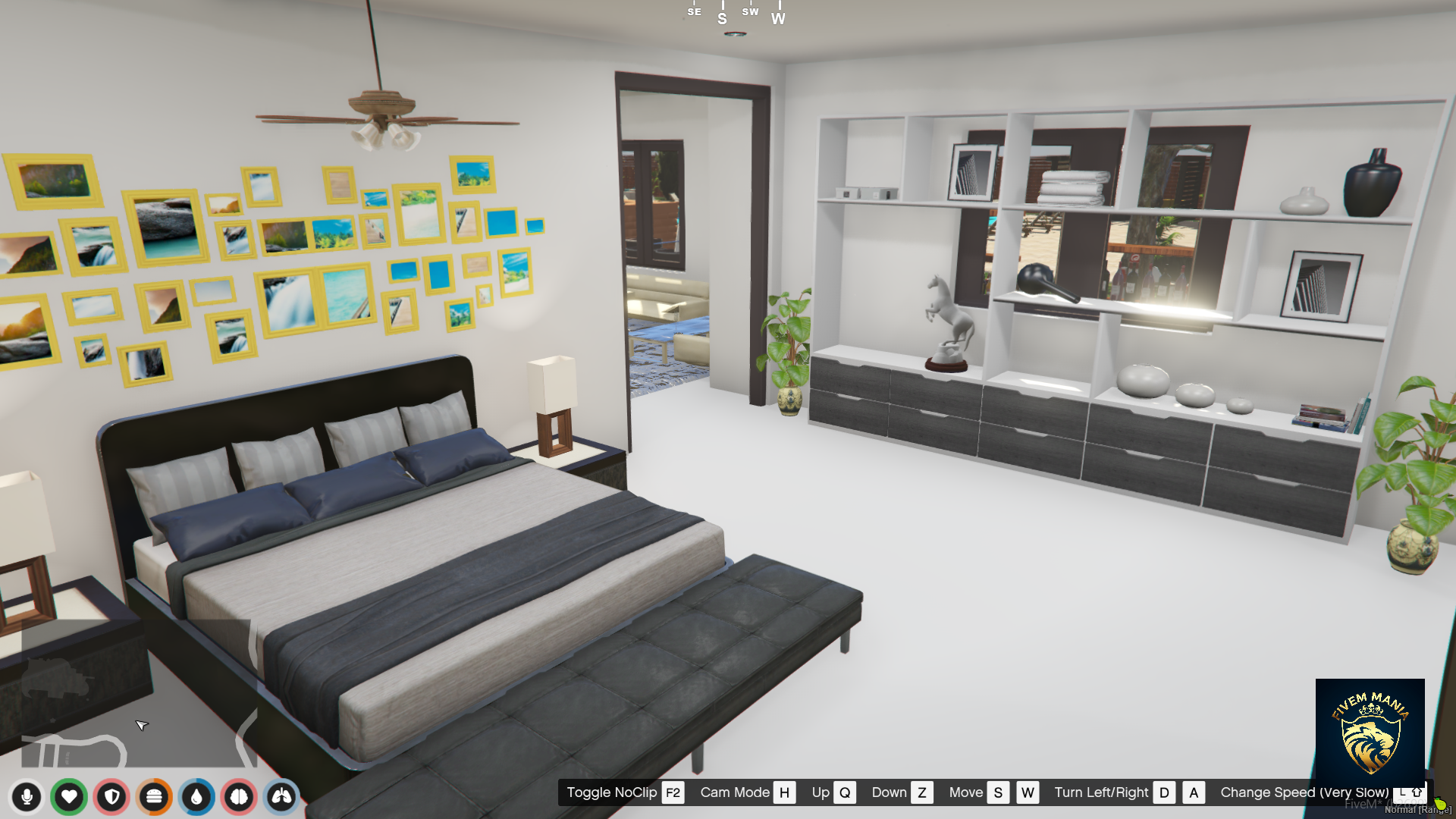 FiveM Mania · Brick Mansion MLO.