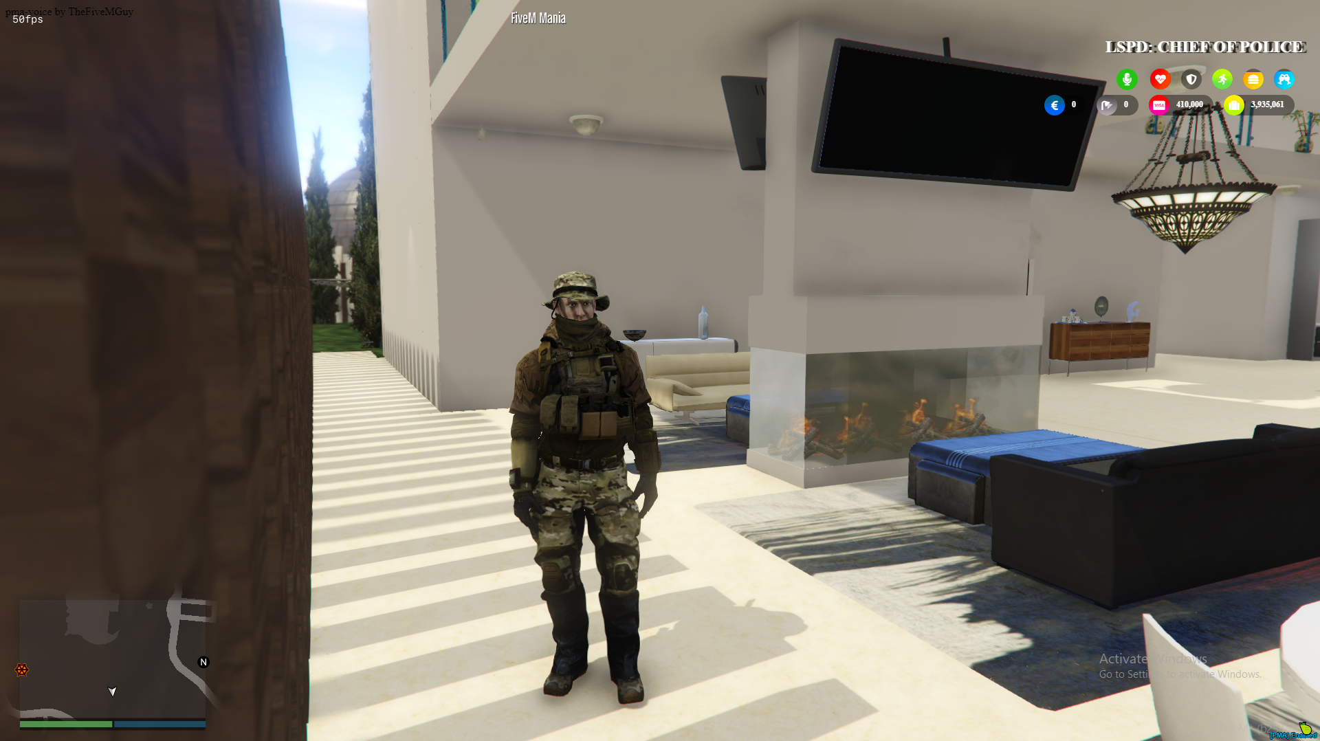 FiveM Mania · Paradise Mansion MLO.