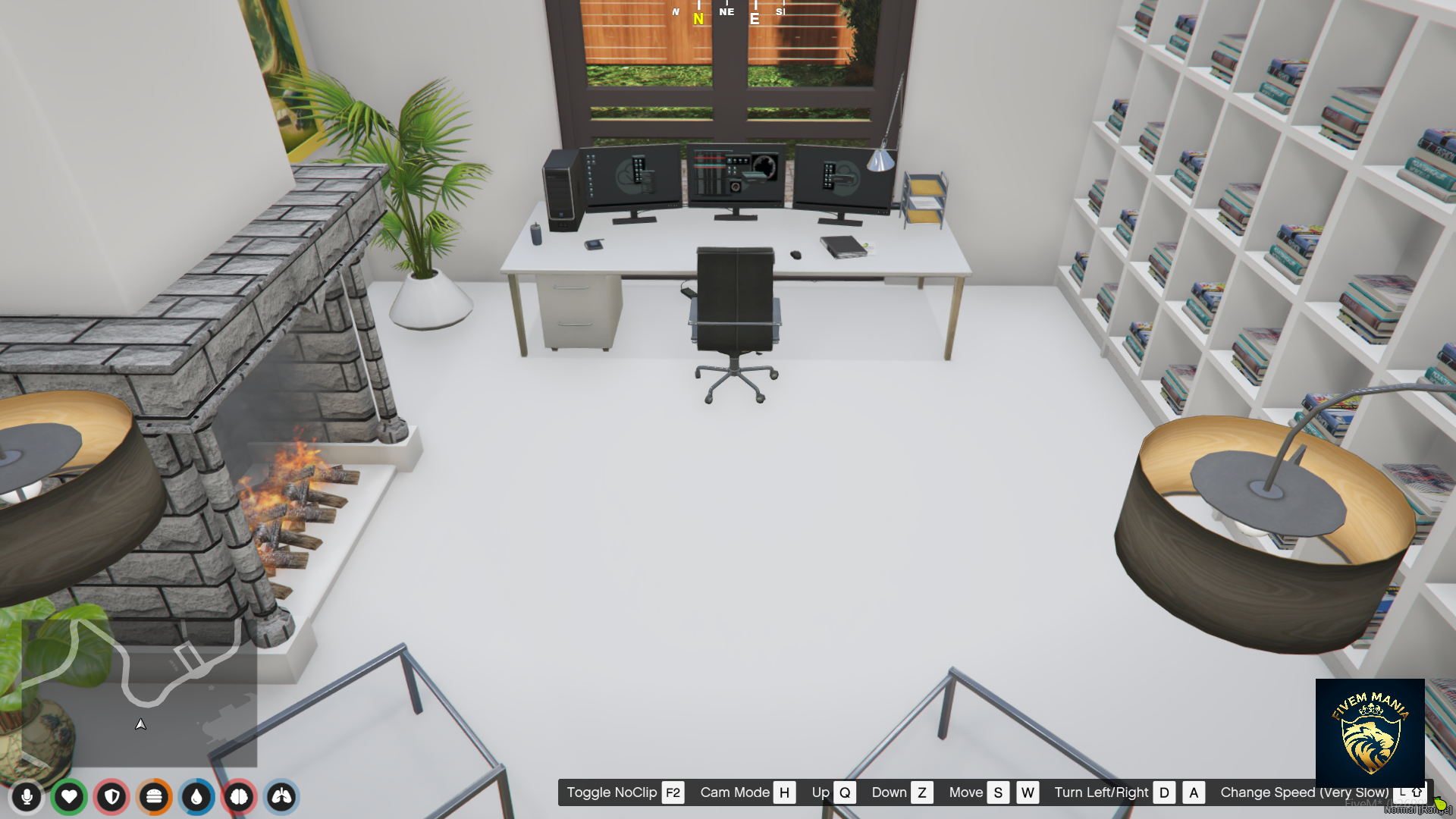 FiveM Mania · Brick Mansion MLO.