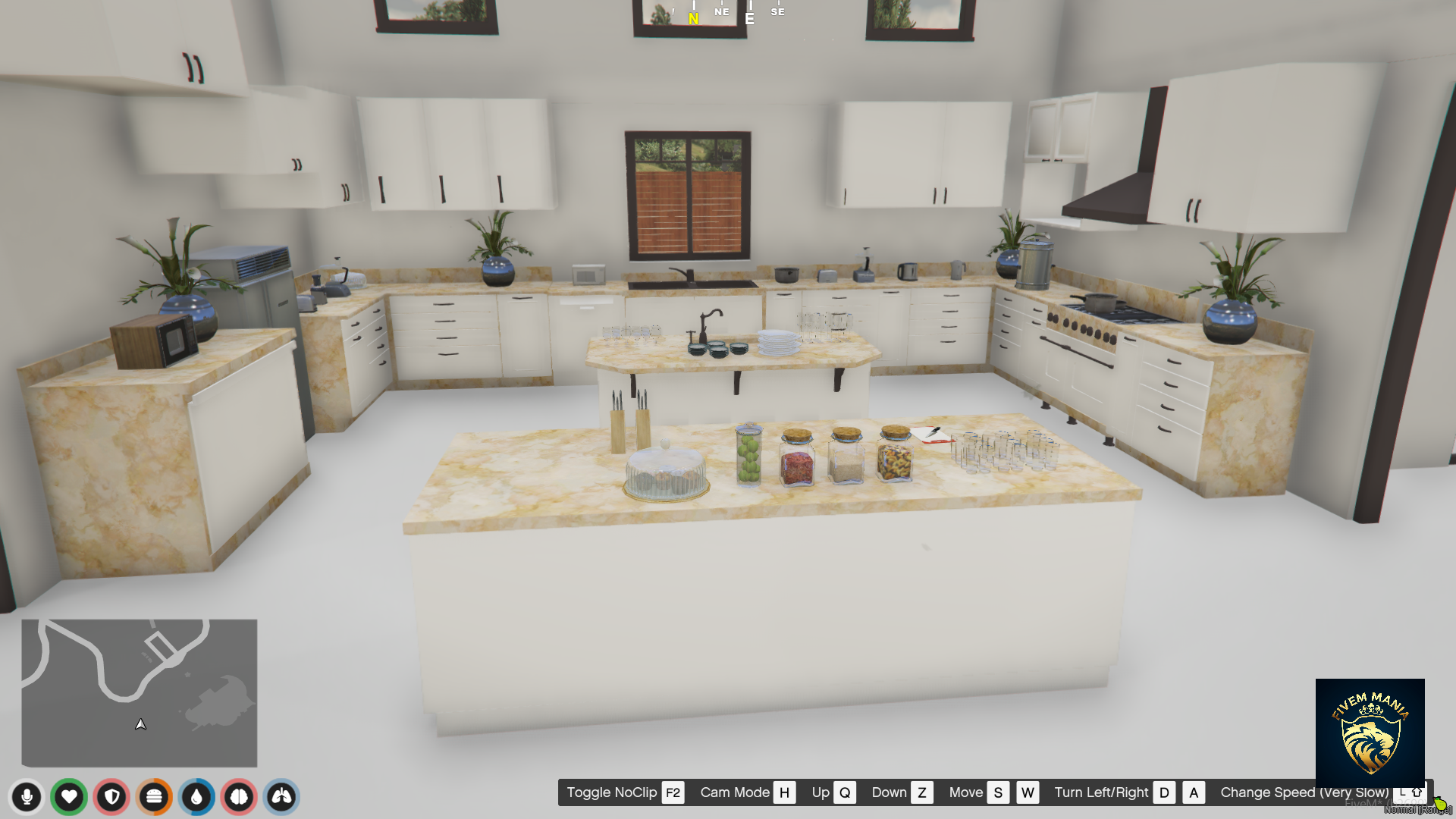 FiveM Mania · Brick Mansion MLO.
