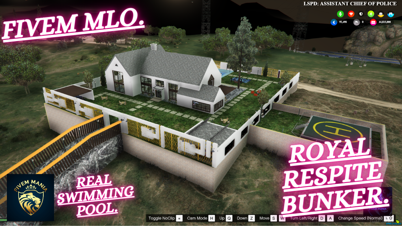 FiveM Mania · Royal Respite Villa MLO.