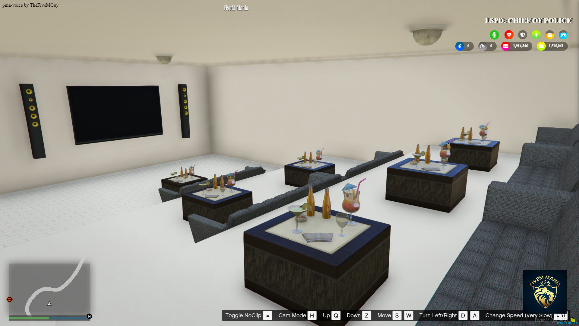 FiveM Mania · White Modern Mansion MLO.