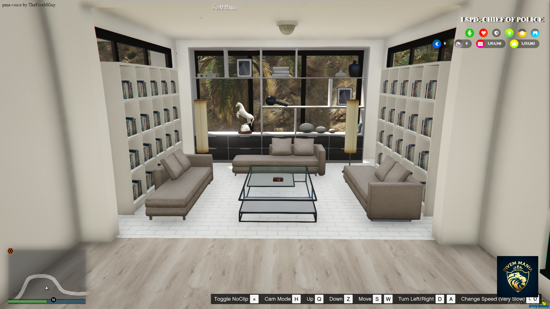 FiveM Mania · White Modern Mansion MLO.
