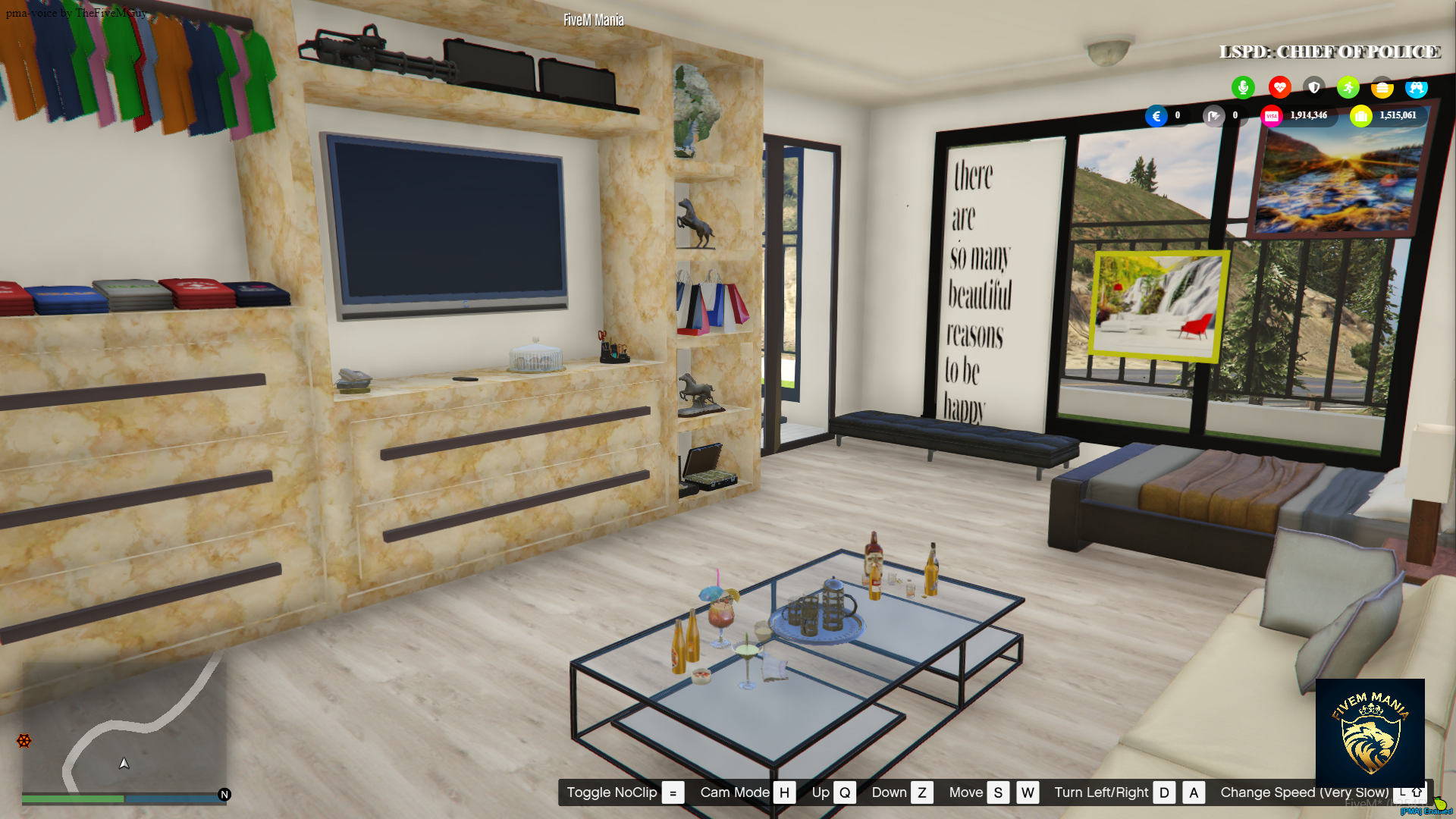 FiveM Mania · White Modern Mansion MLO.