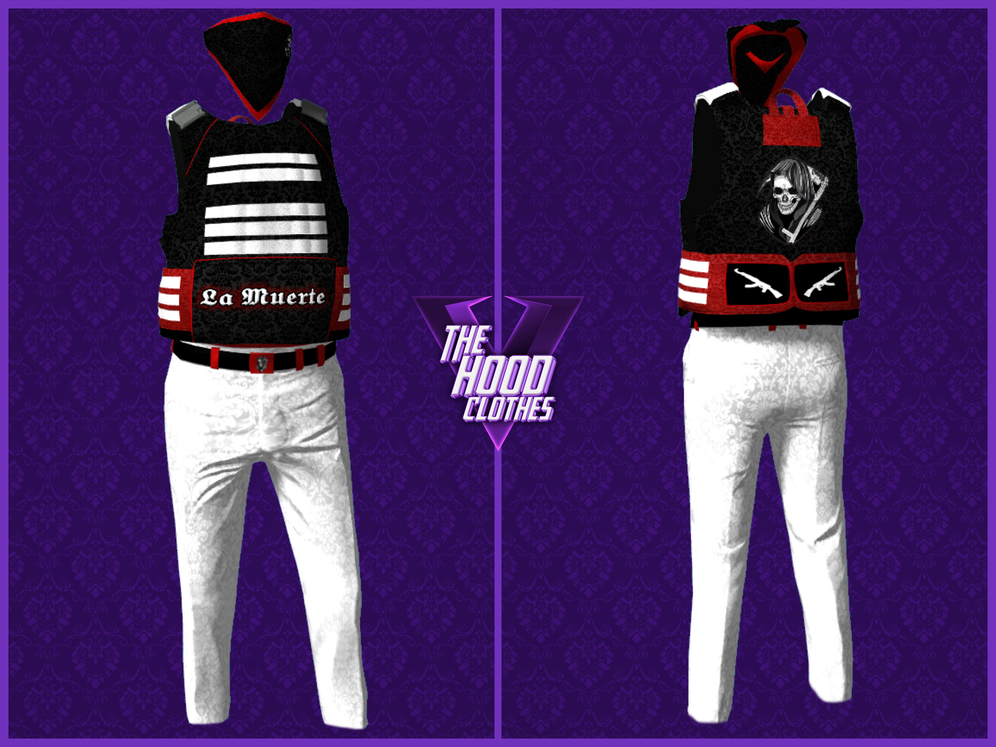The Hood V Clothes | La Muerte Set