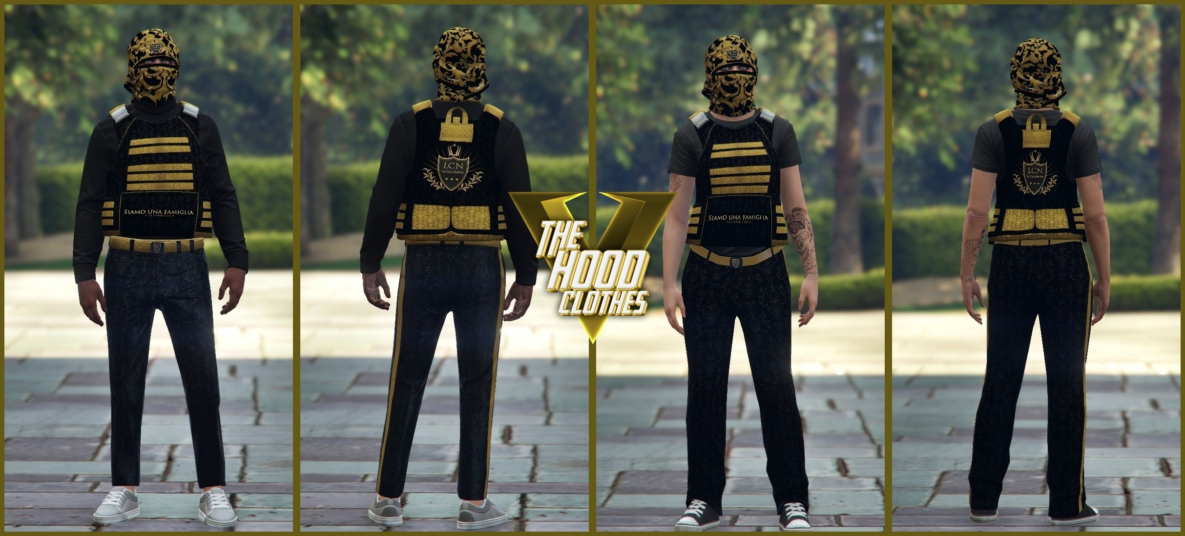 The Hood V Clothes | LCN Set