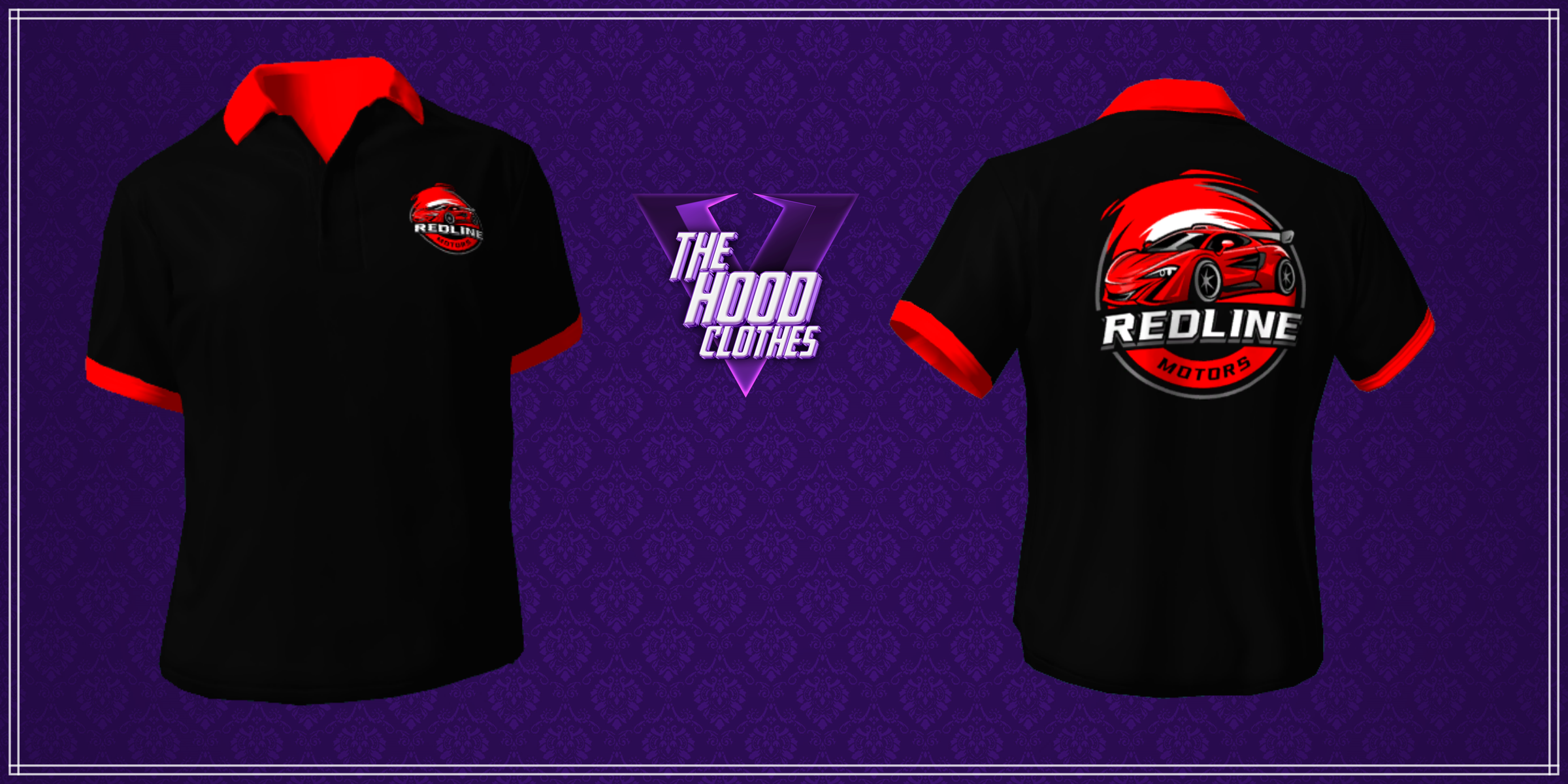 The Hood V Clothes | Redline Polo
