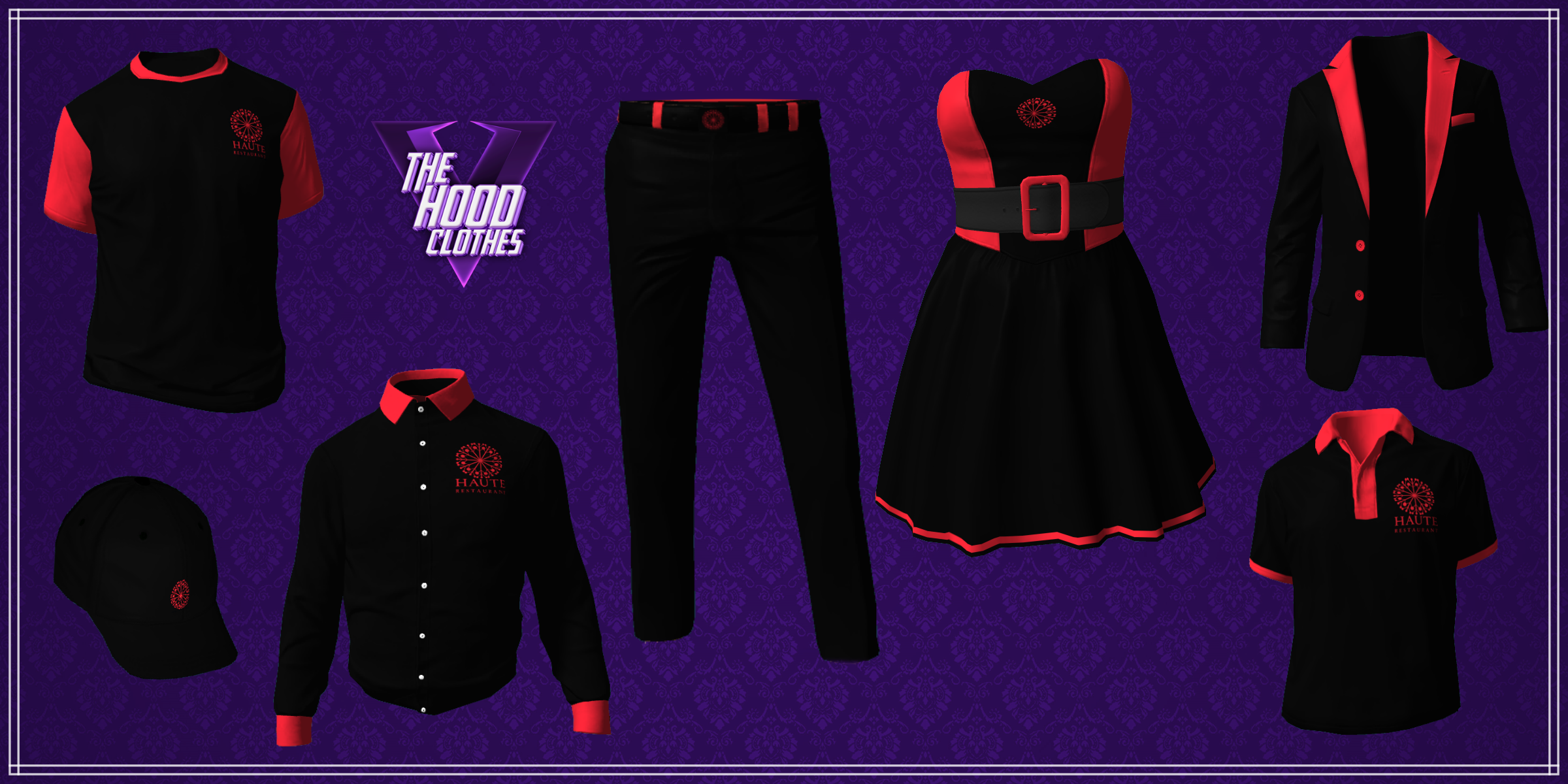 The Hood V Clothes | Haute Rest. Pack