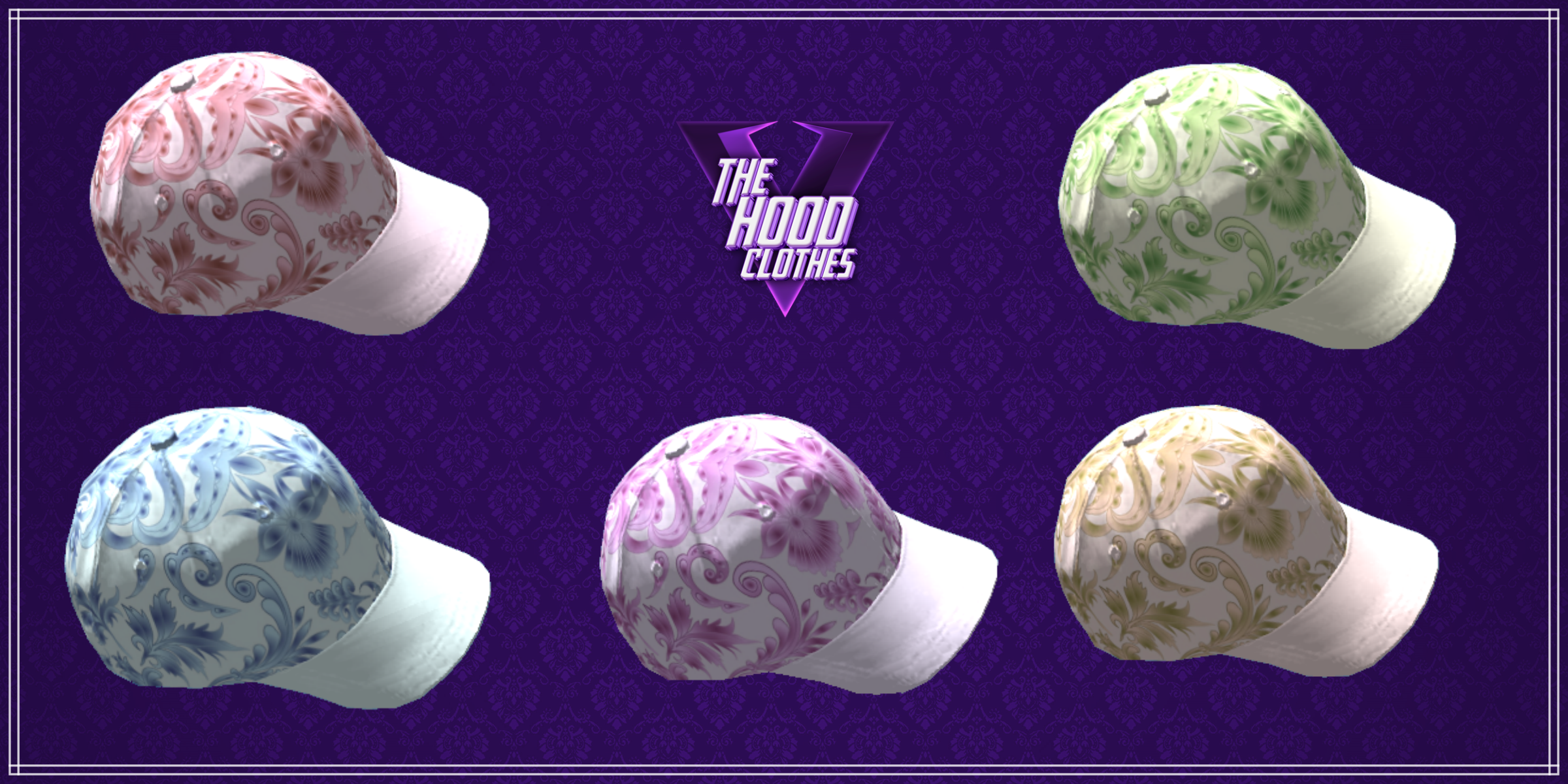 The Hood V Clothes | Roses Cap