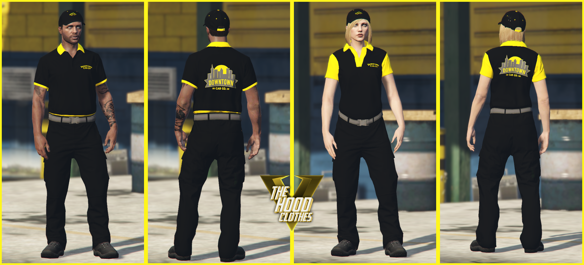 The Hood V Clothes | Downtown Cab Set