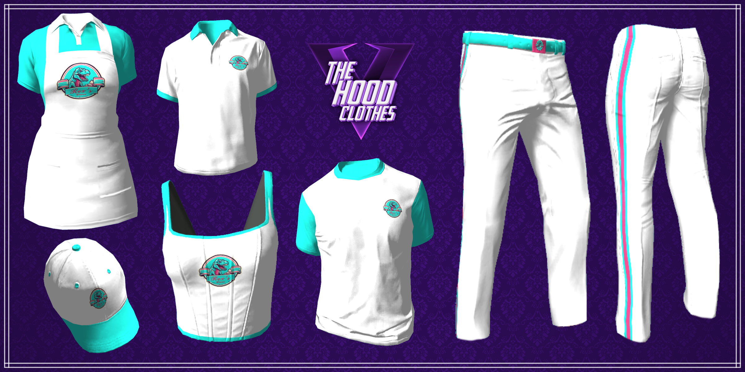 The Hood V Clothes | Rex Diner Pack