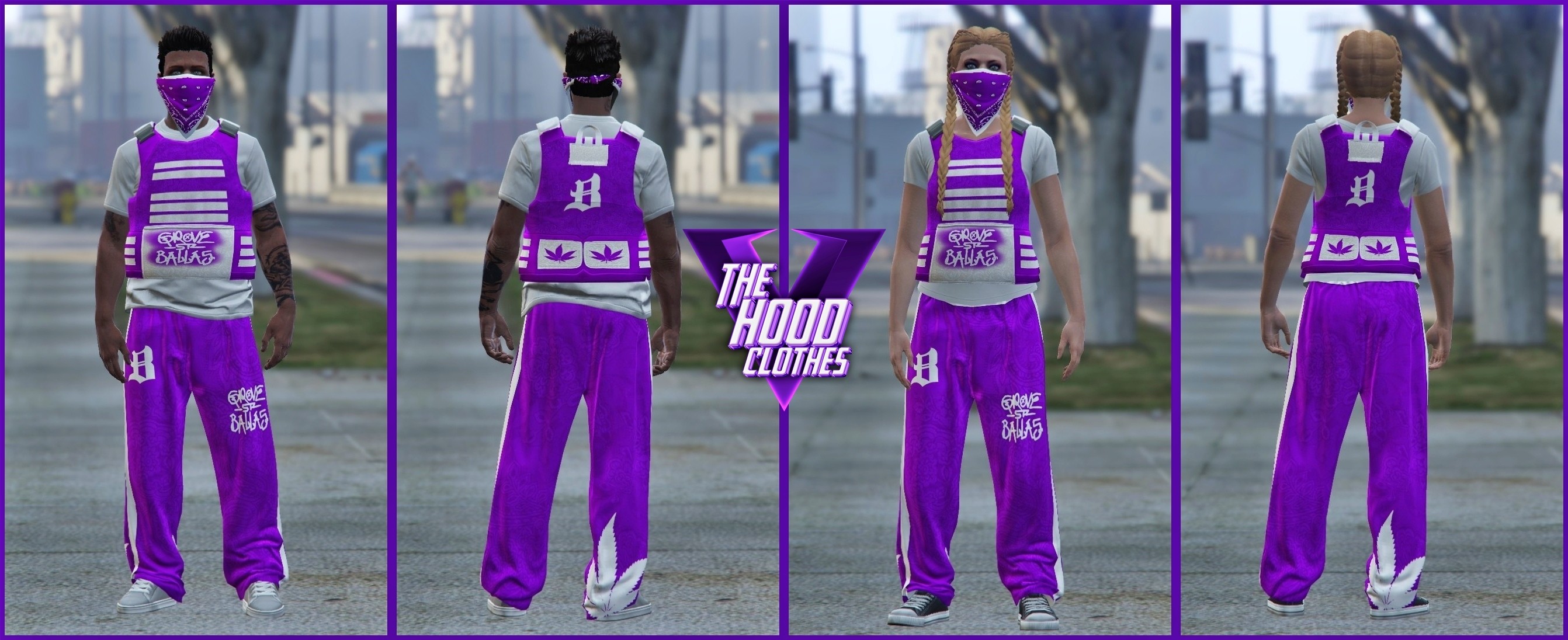 The Hood V Clothes | Ballas Set
