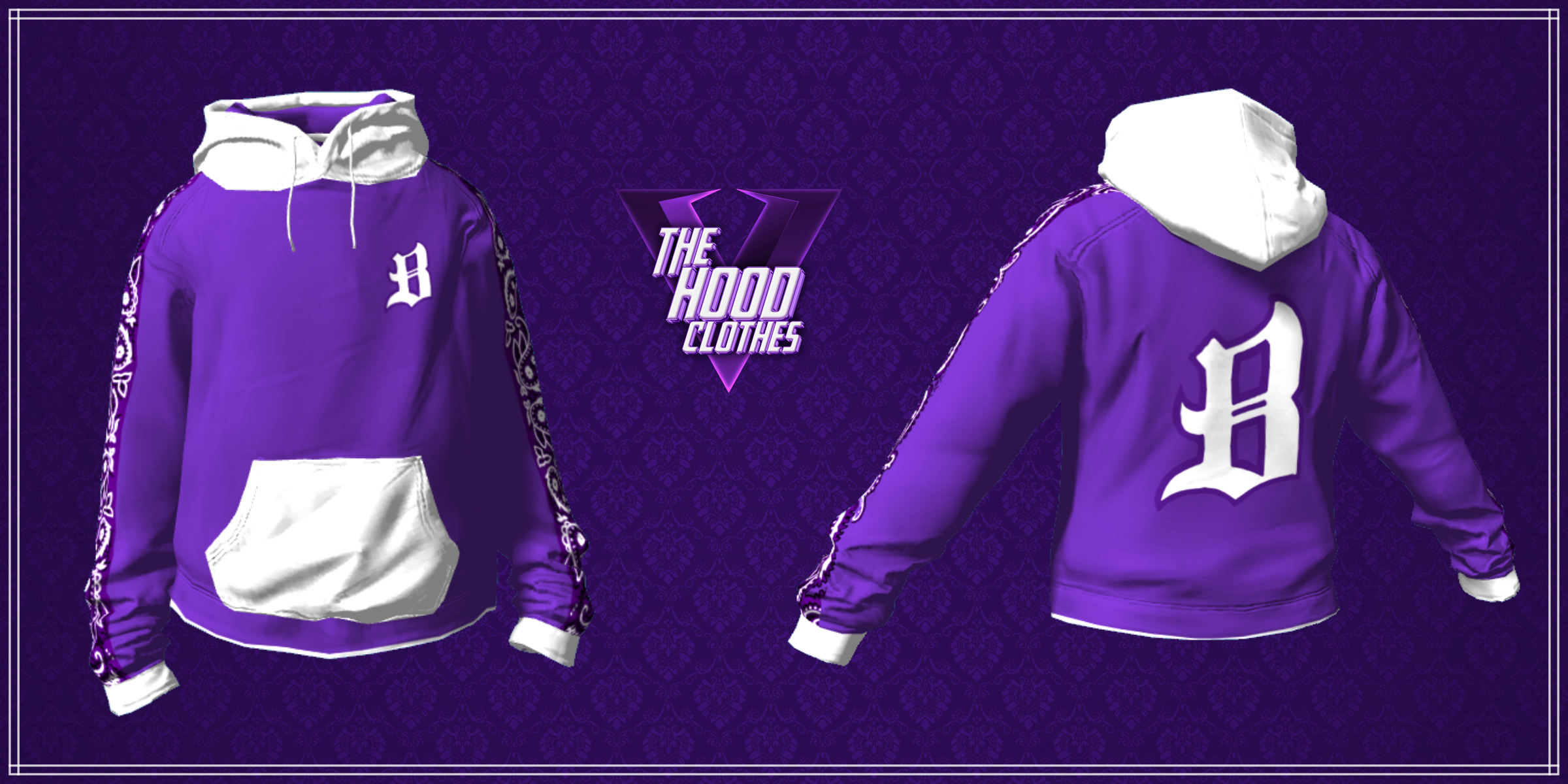 The Hood V Clothes | Ballas Hoodie