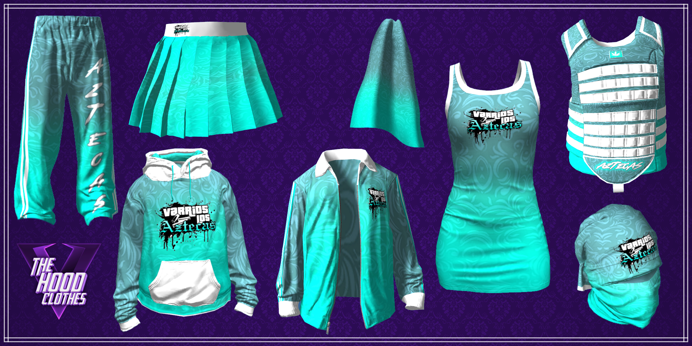 The Hood V Clothes | Aztecas Pack V2