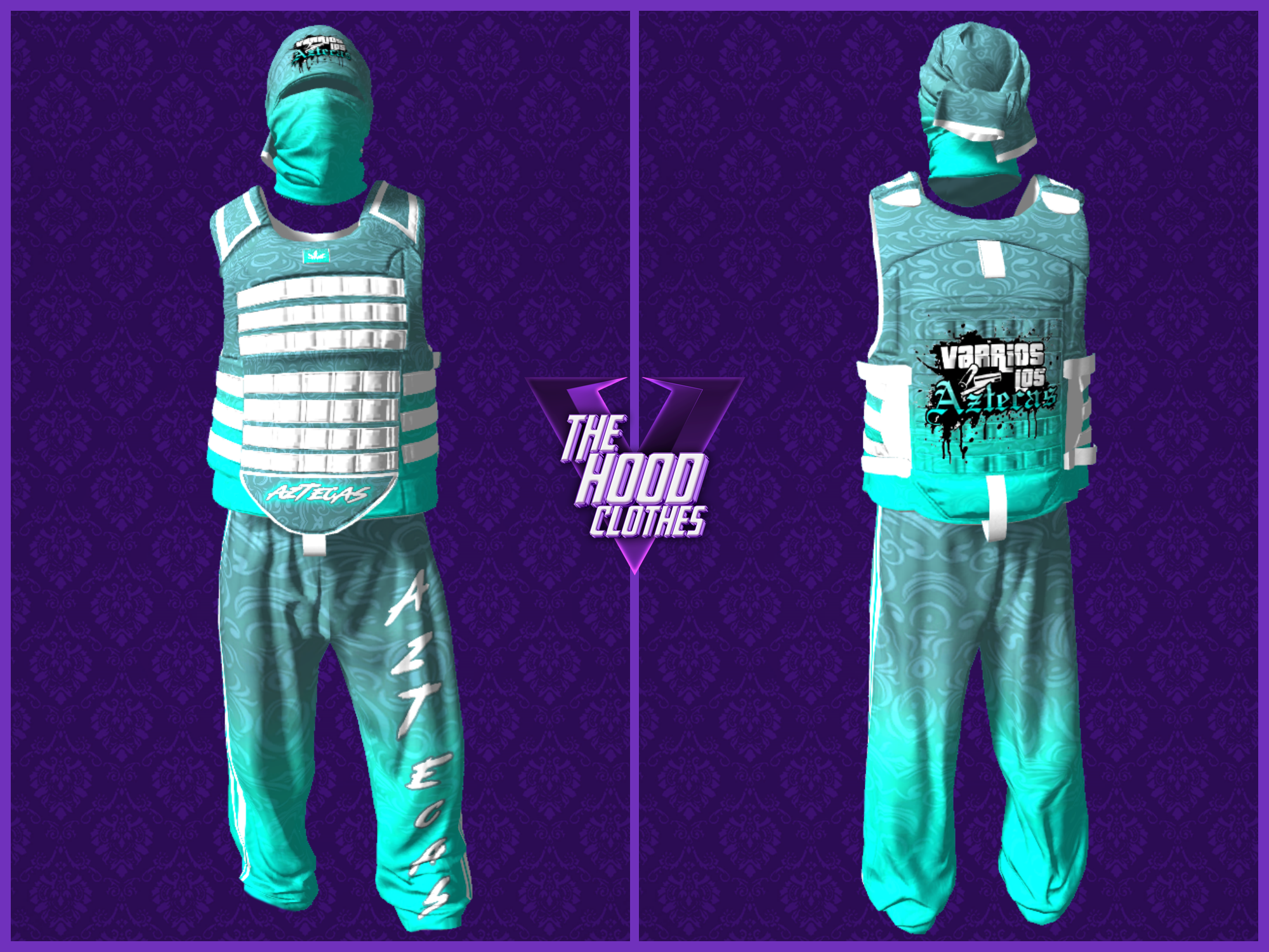 The Hood V Clothes | Aztecas Set V2