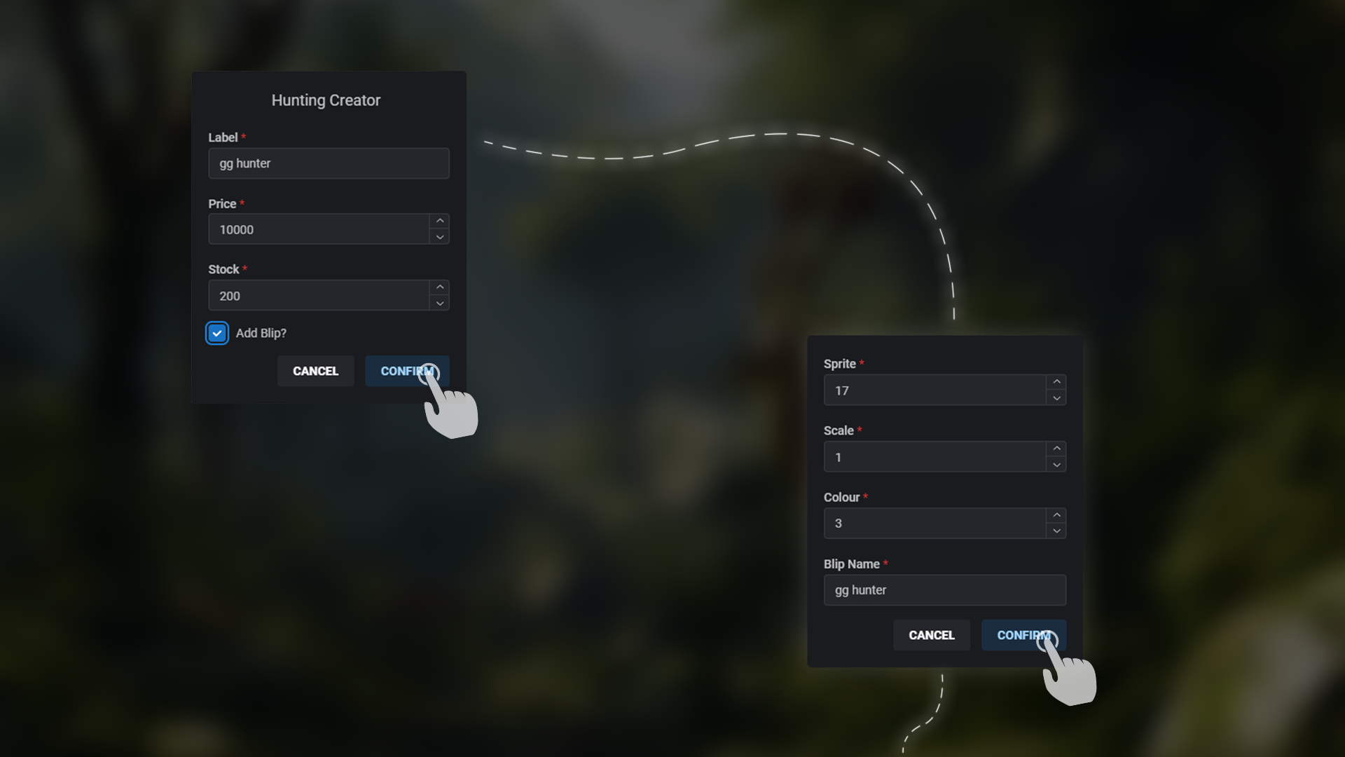 ftscripts · Hunting Creator